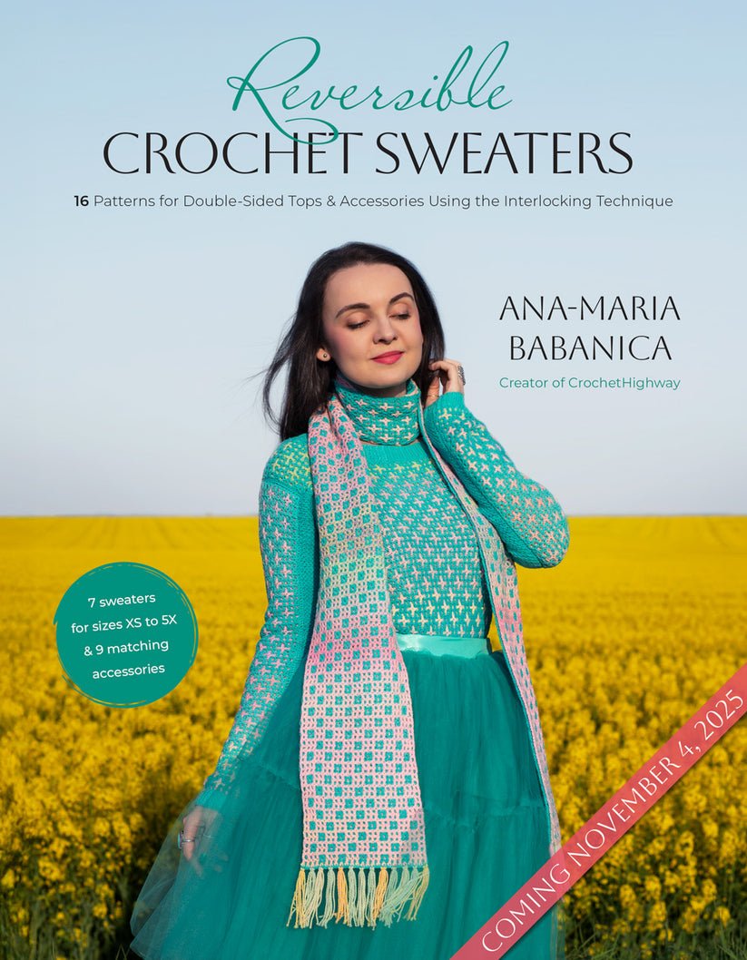 Reversible Crochet Sweaters Limited-Edition Signed Copy – CrochetHighway
