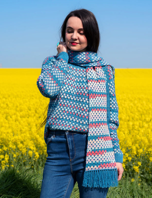 Reversible Crochet Sweaters Digital Bonus Chapter: Stained Glass ...