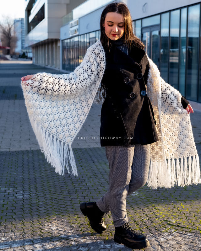 Subnivean Shawl – CrochetHighway