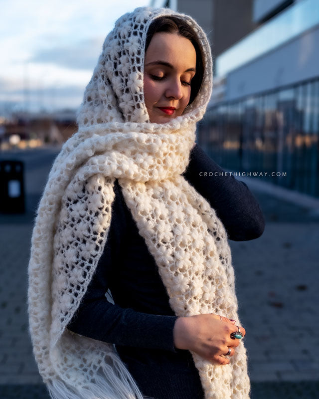 Subnivean Shawl – CrochetHighway