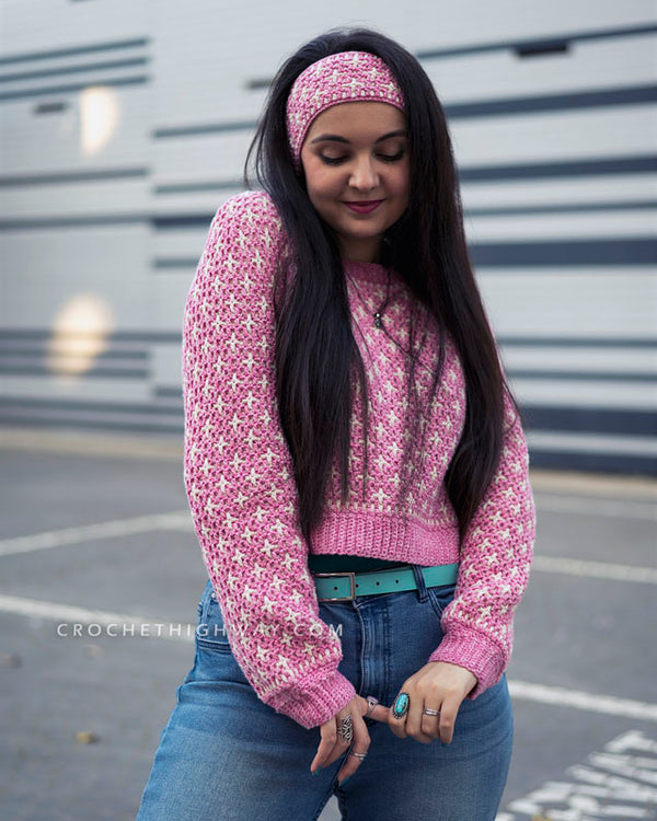 Tic Tac Toe Sweater – CrochetHighway